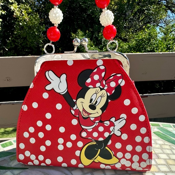 Bags | Minnie Mouse Disney Purse Red Bow Kids | Poshmark